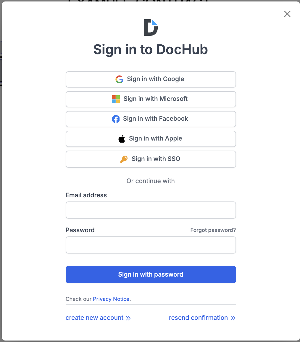 Support | DocHub