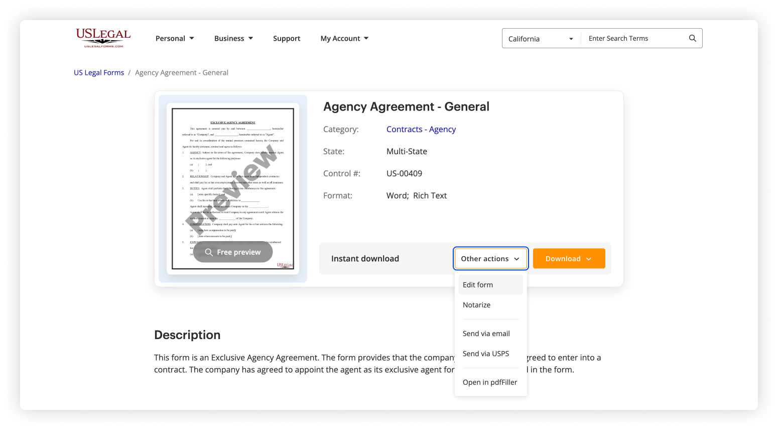 Customer Service and Support | US Legal Forms